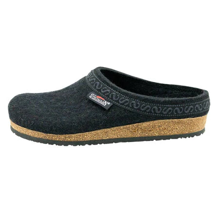 STEGMANN ORIGINAL 108 WOOL CLOG - GRAPHITE - MEN'S – DAVIDSON SHOES
